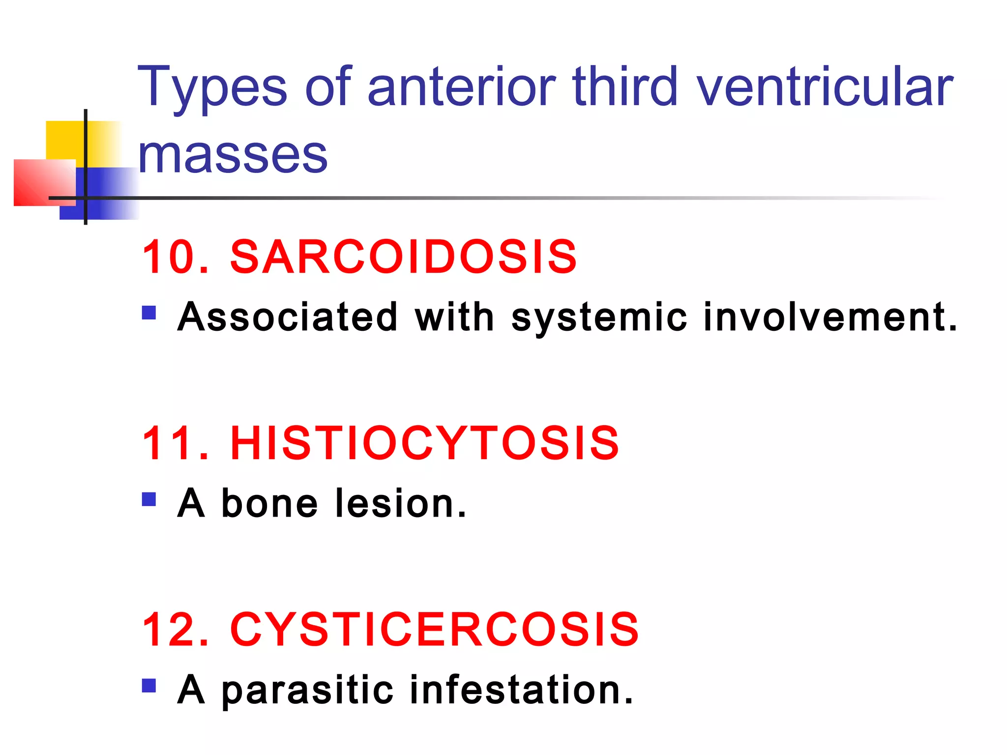 Third ventricular-masses | PPT
