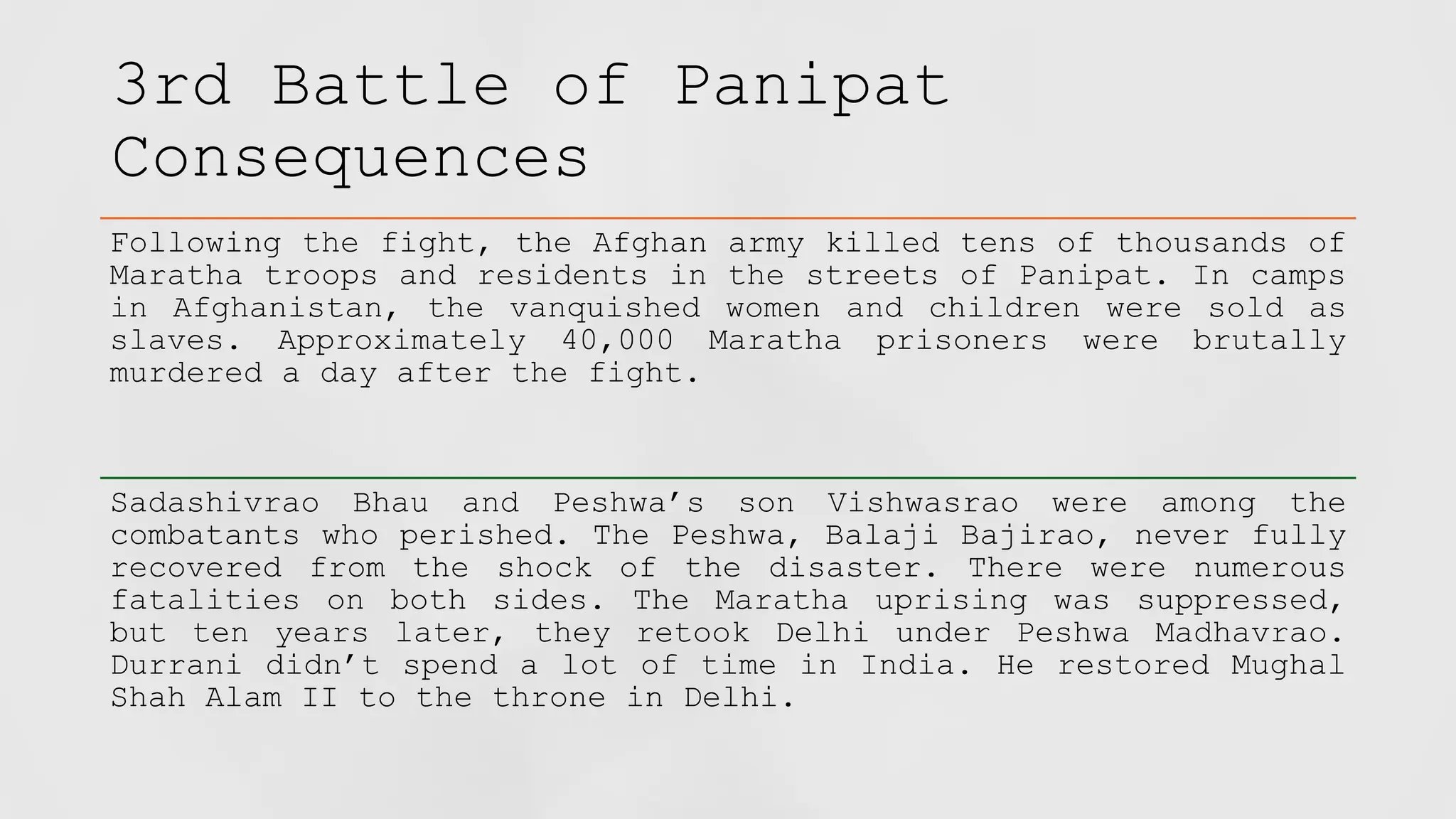 Third Battle of Panipat detailed notes.pptx