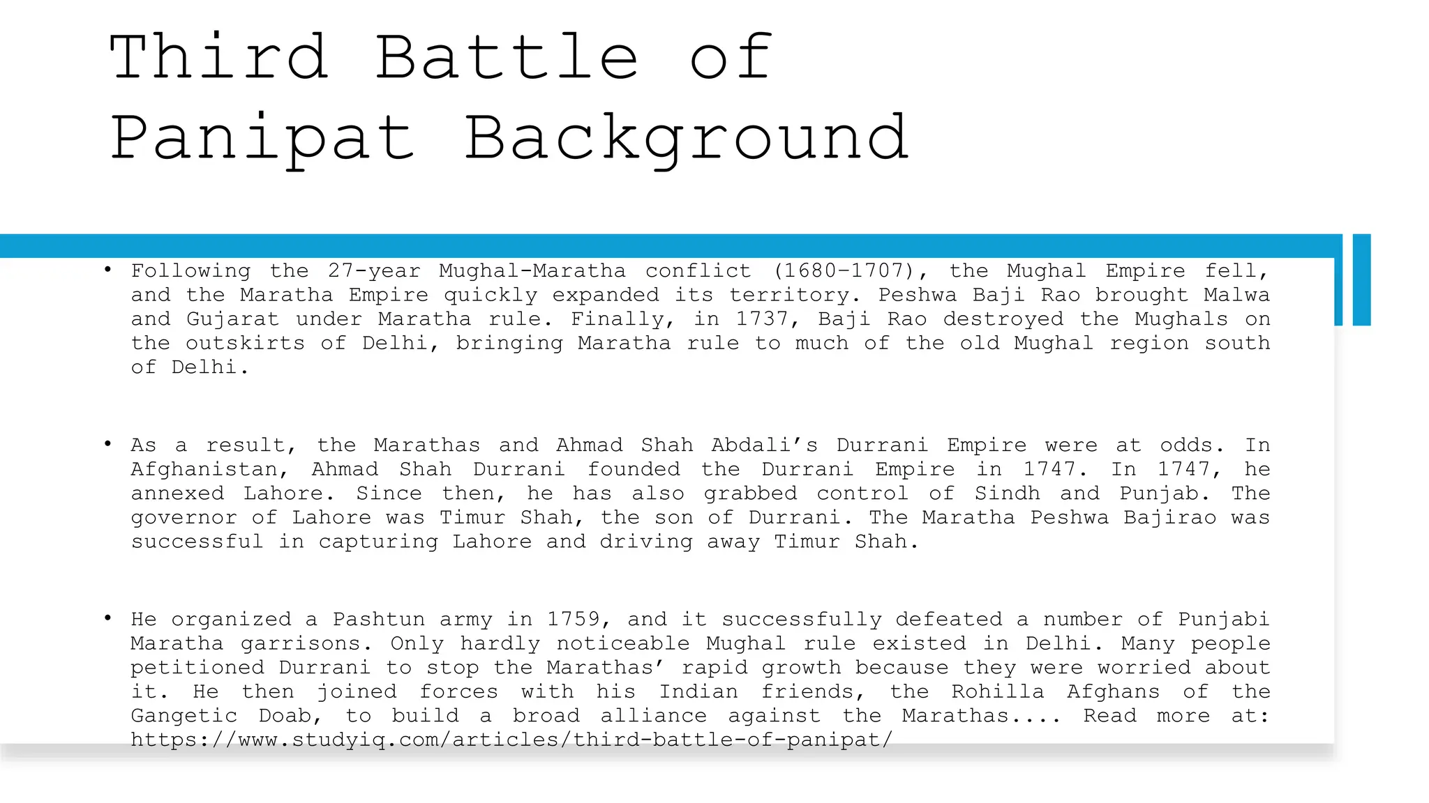 Third Battle of Panipat detailed notes.pptx