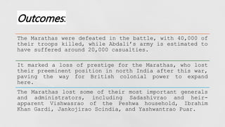 Third Battle of Panipat detailed notes.pptx