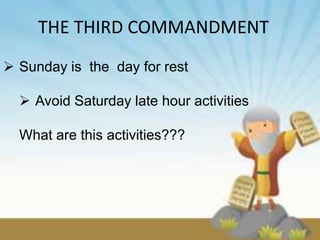 Third Commandment Catholic