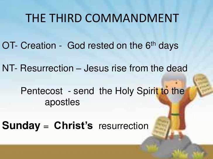 Third commandment