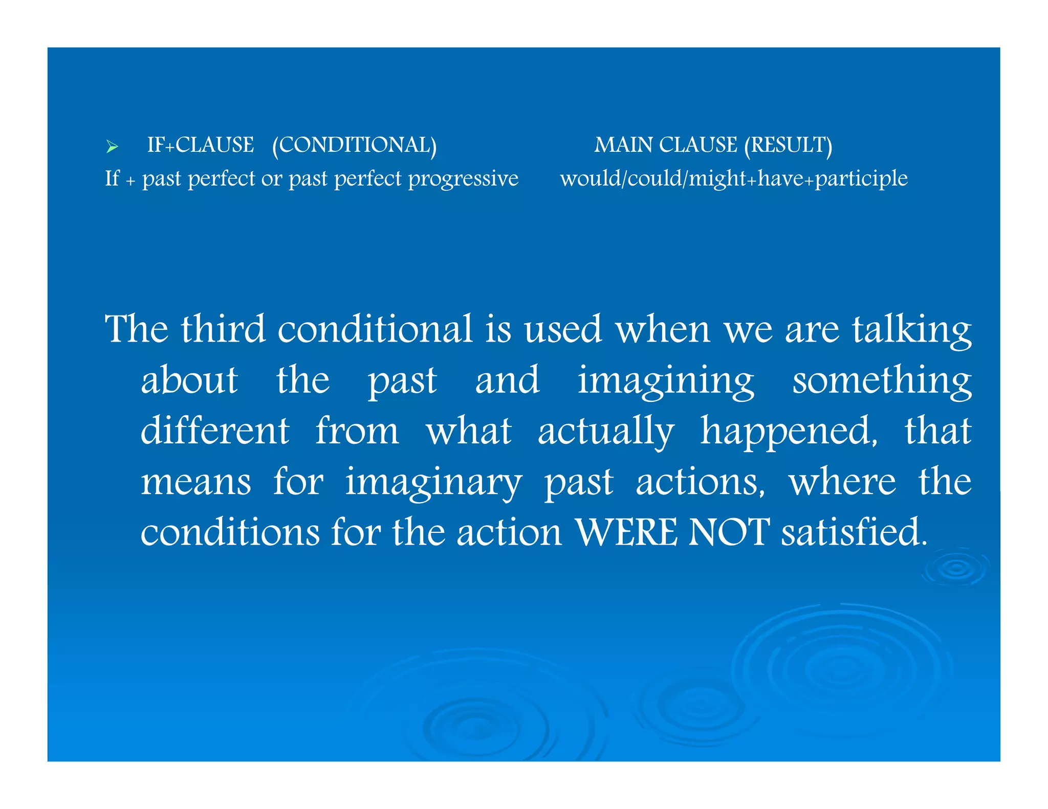 Third Conditional | PPT