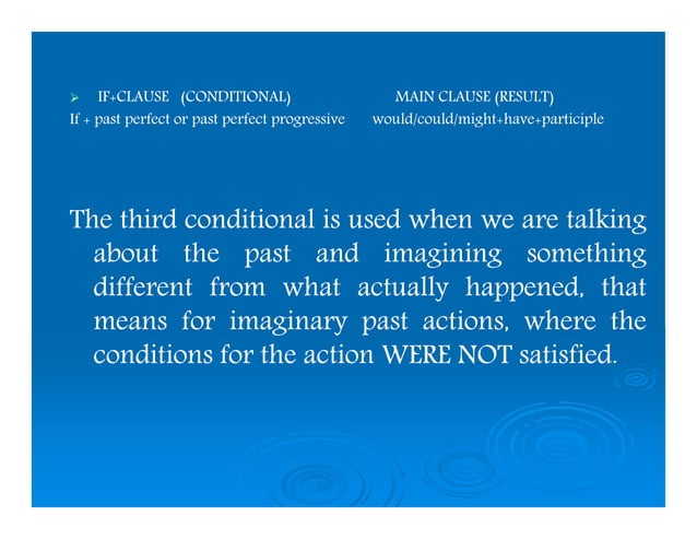 Third Conditional | PPT