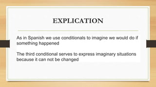 Third conditional | PPTX
