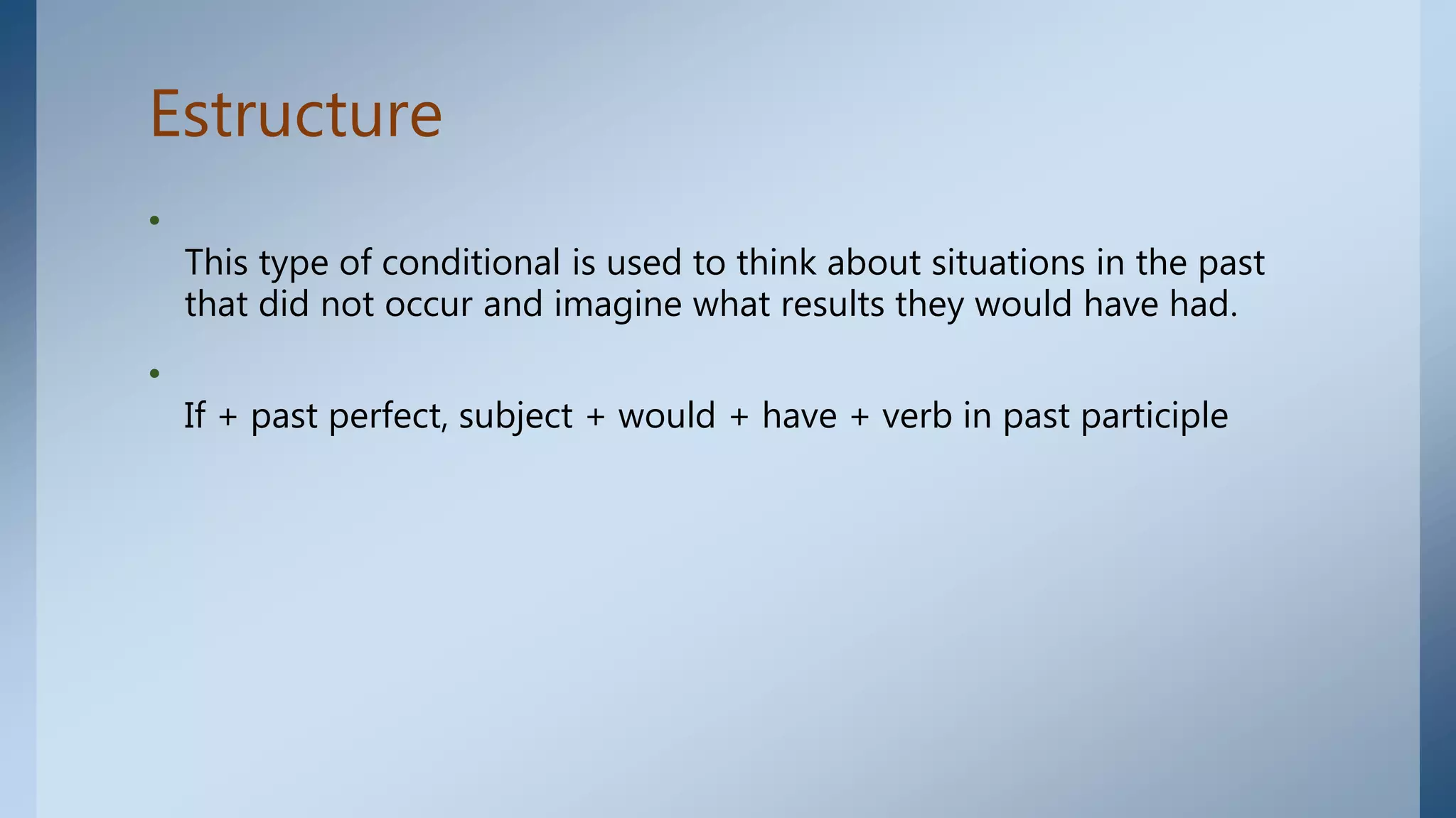 Third conditional | PPTX