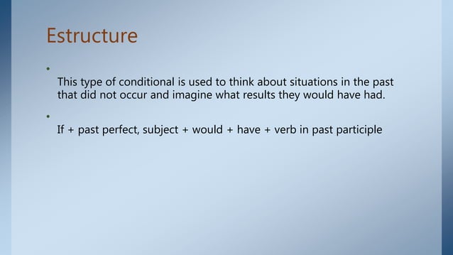 Third conditional | PPTX