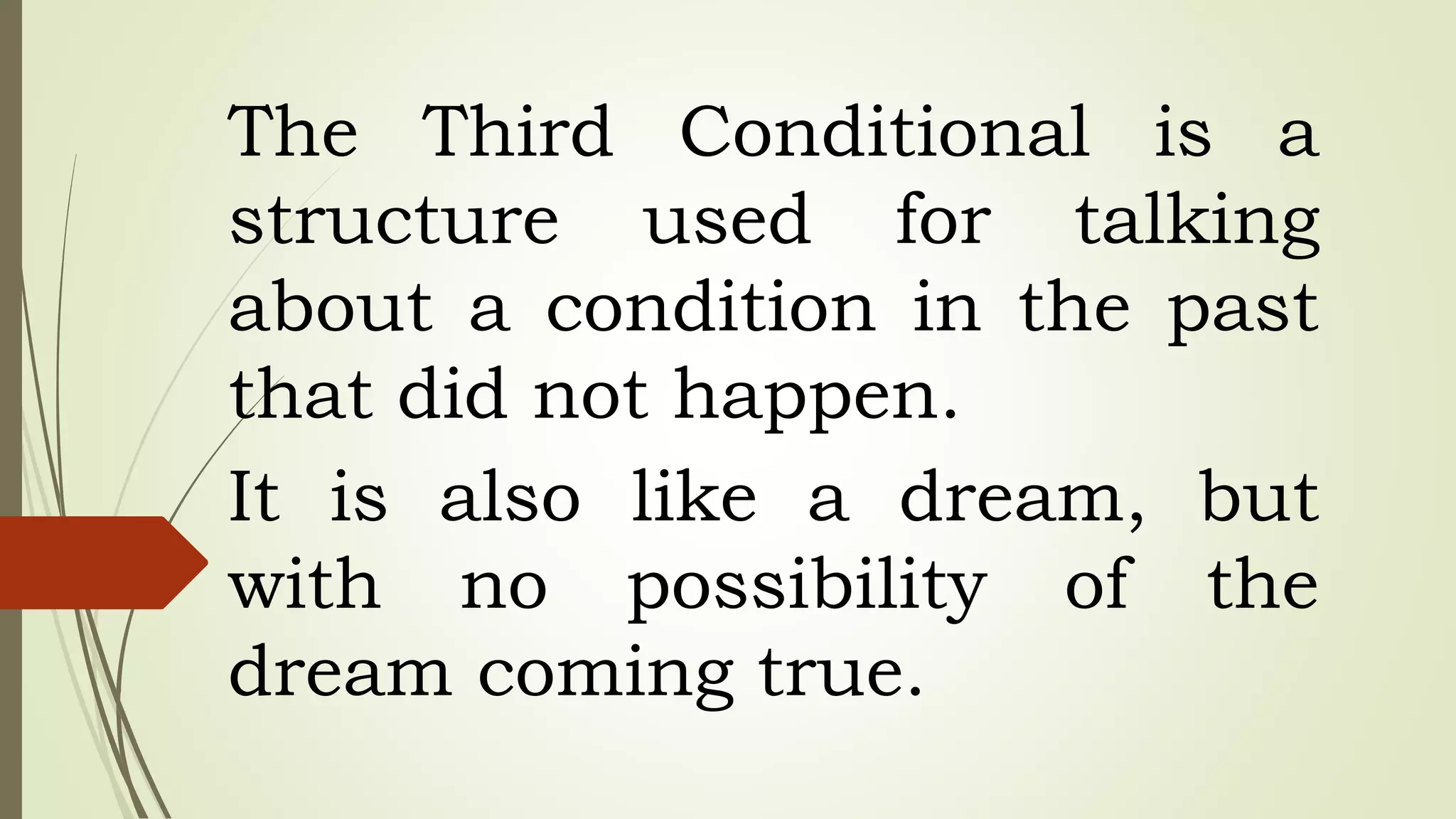 Third conditional | PPT