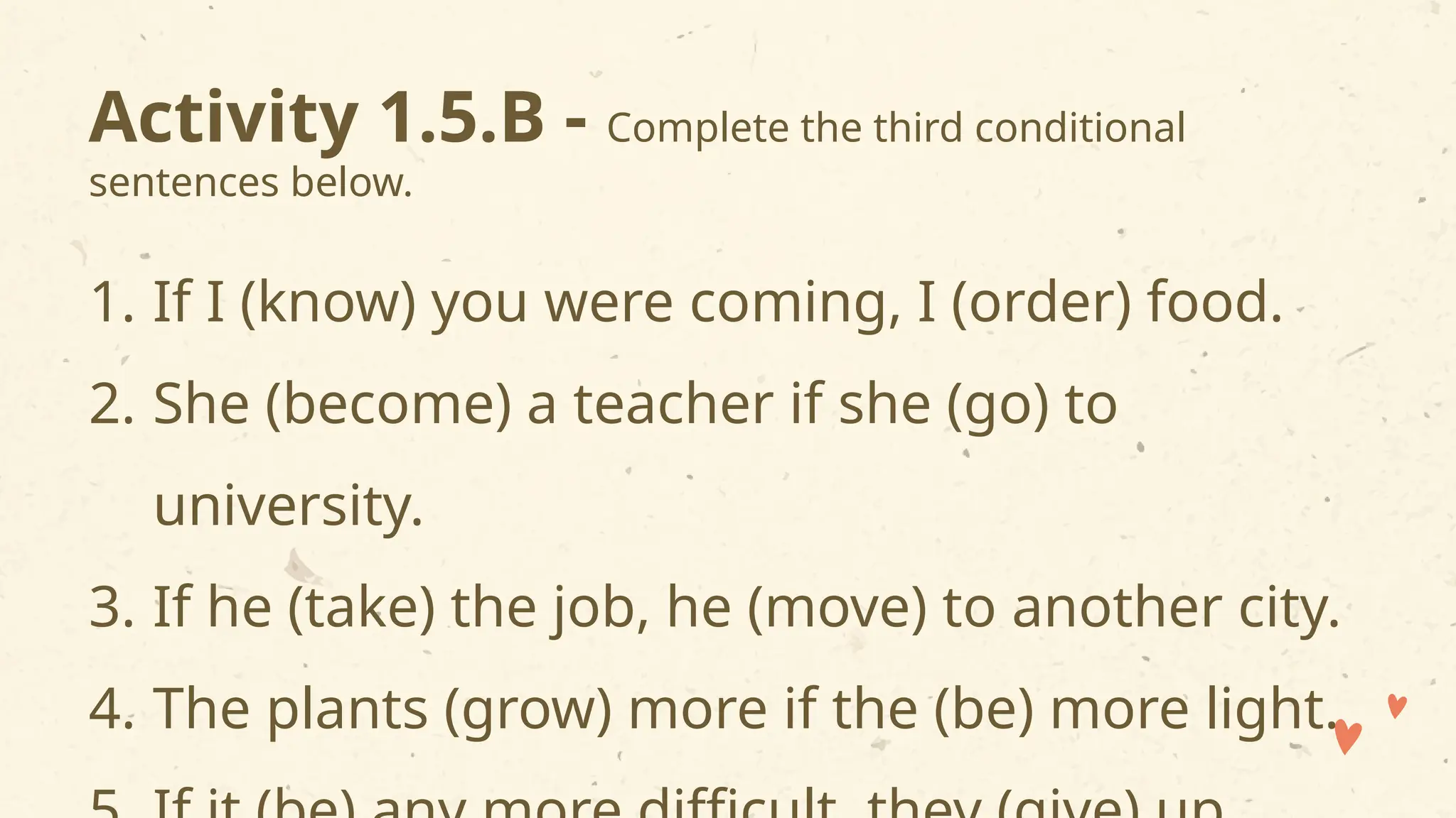 3rd CONDITIONAL SENTENCES GRAMMAR LESSON | PPT