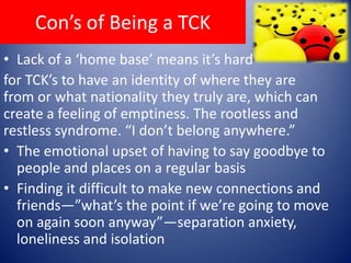 Third culture kids pp | PPTX