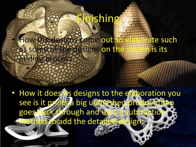 Third dimensional printers | PPT