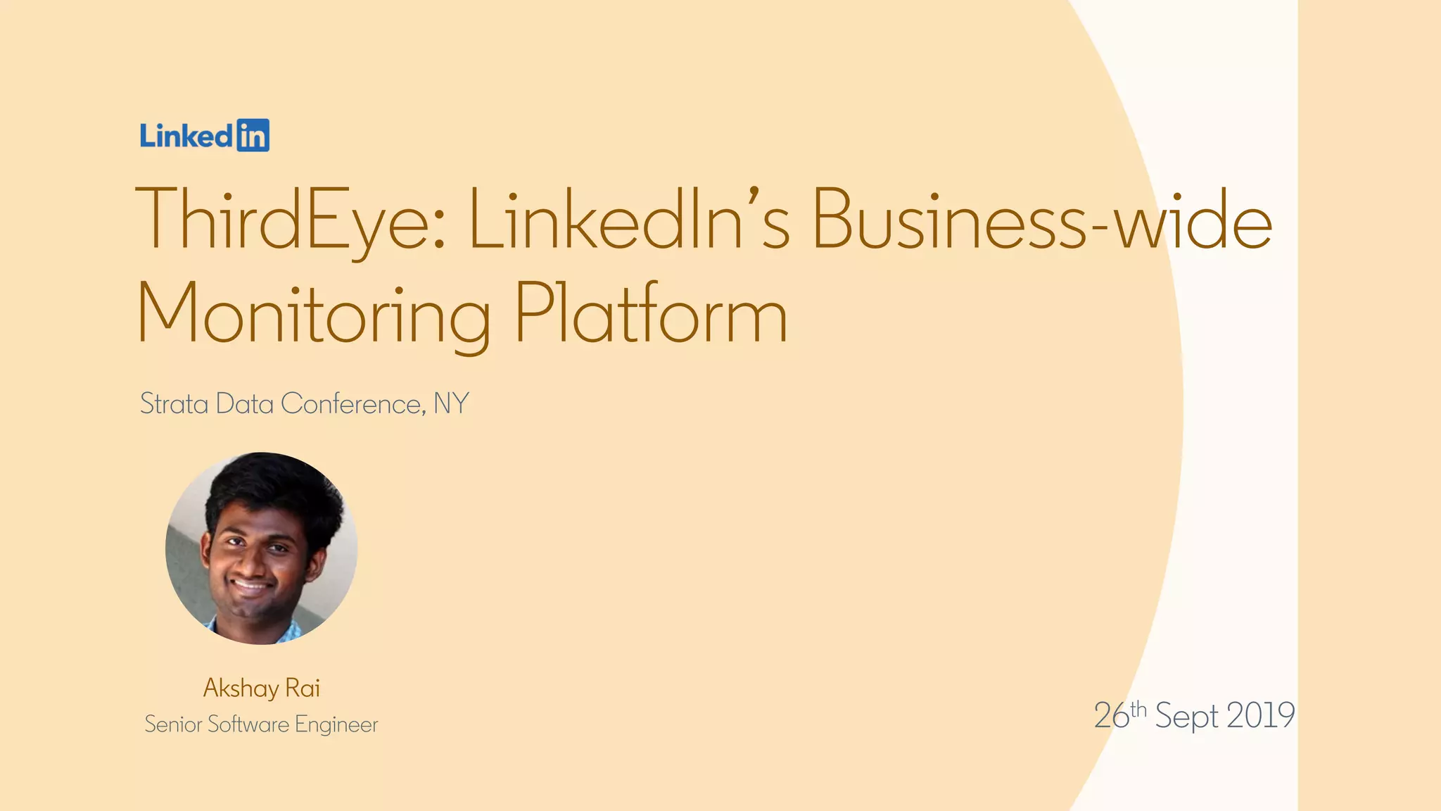 ThirdEye - LinkedIn's Business-wide monitoring platform | PDF