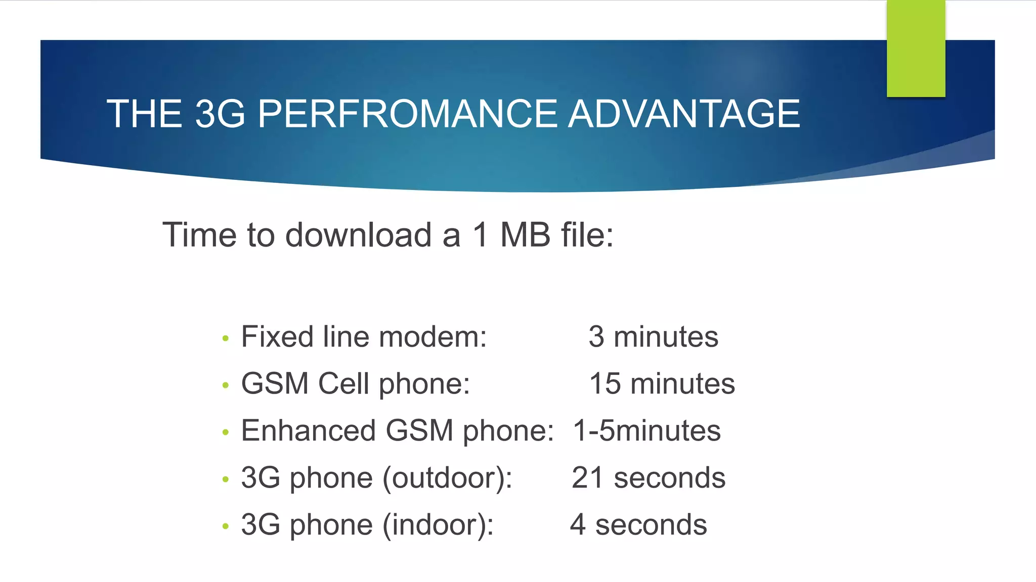 Third generation (3g)wireless technology | PPTX