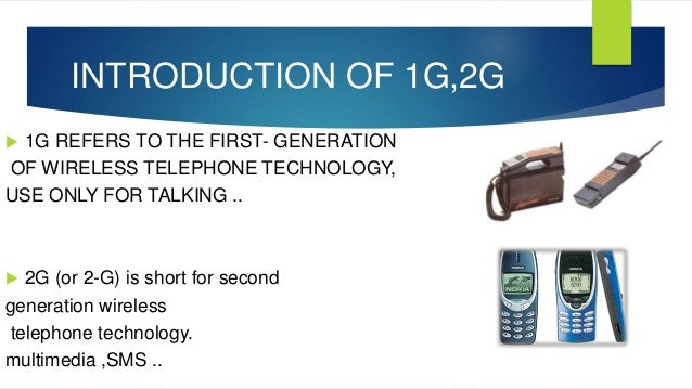 Third generation (3g)wireless technology
