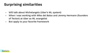 Third Gen Production ML Architectures: Lessons from History ...