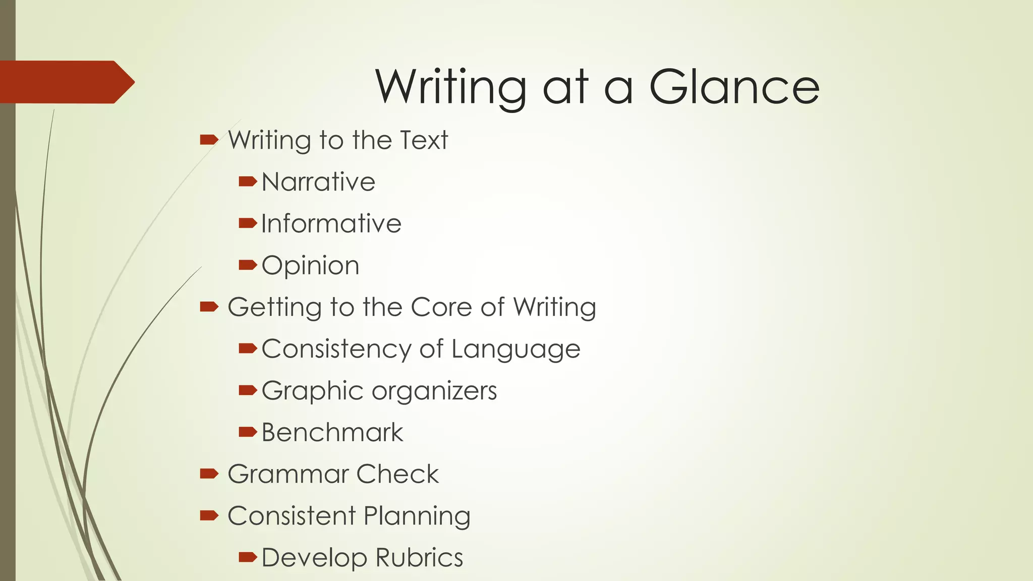Third grade at a glance | PPTX