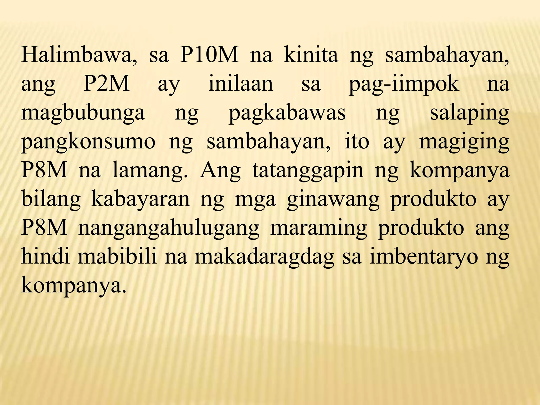 ANG PAMBANSANG EKONOMIYA | PPTX