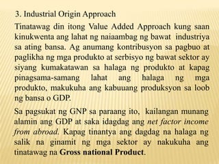 GROSS NATIONAL PRODUCT ECONOMICS 4 | PPTX