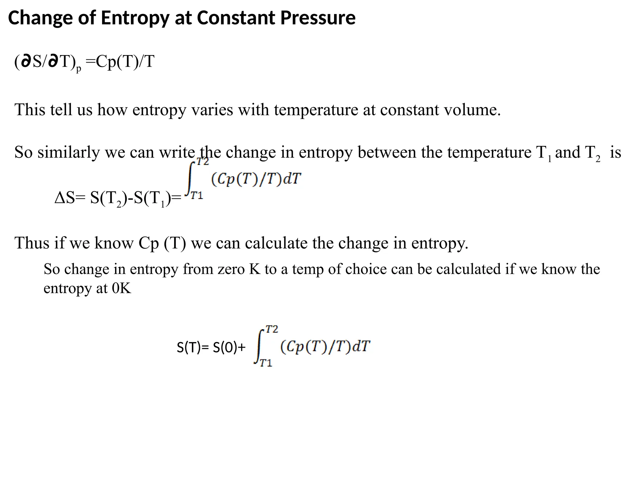 Third Law of Thermodynamics chemistry thermo | PPTX