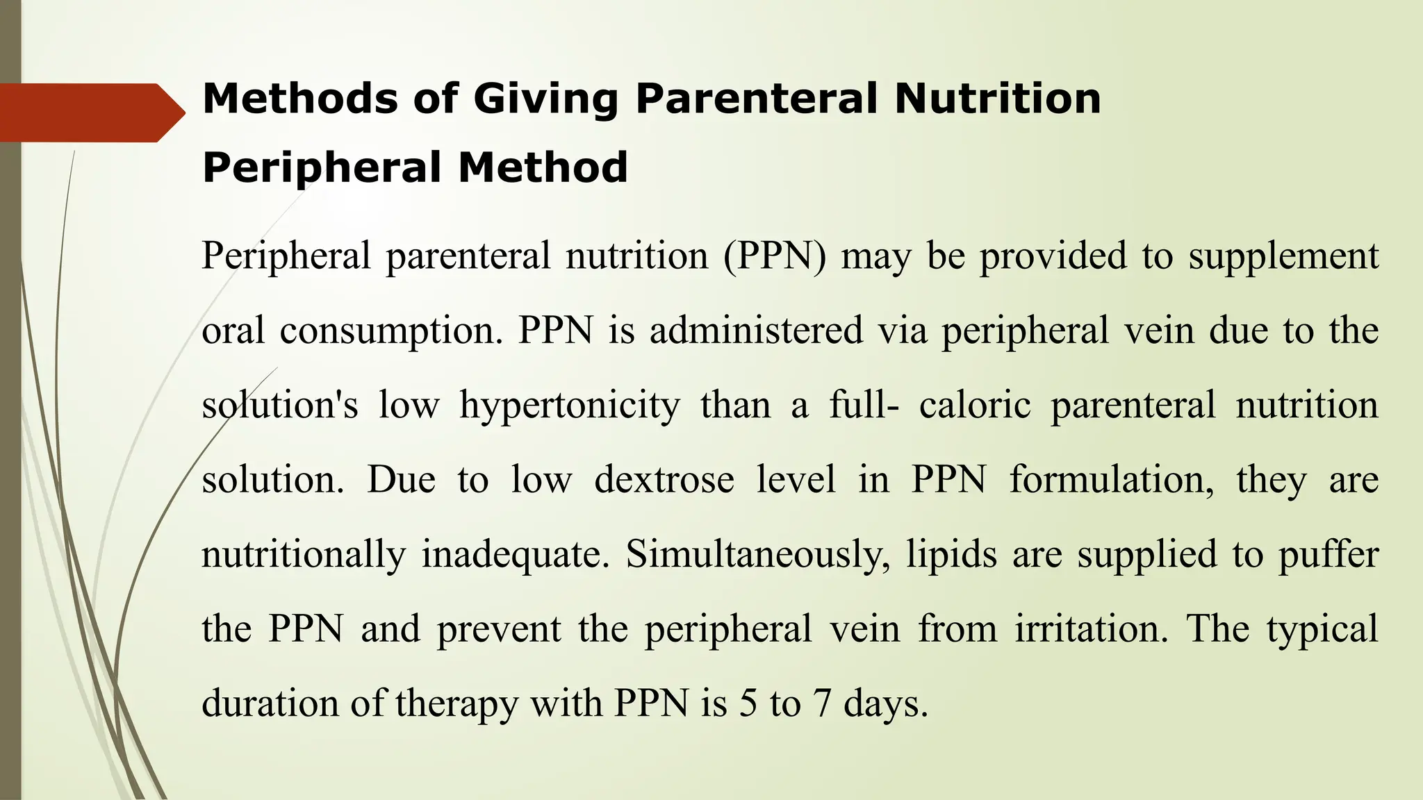 Total Parenteral Nutrition ICU Nurses' Knowledge | PPT