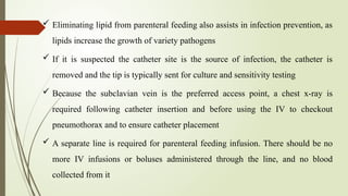 Total Parenteral Nutrition ICU Nurses' Knowledge | PPT