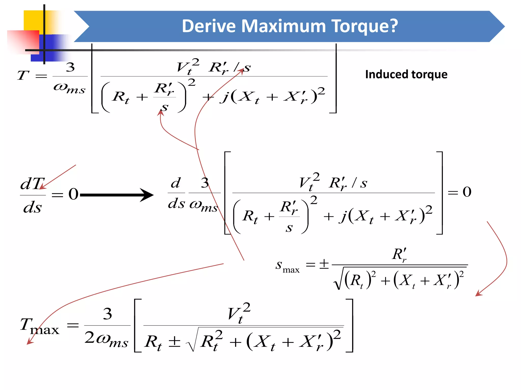 Torque - Slip Characteristic of a three phase induction motor | PDF