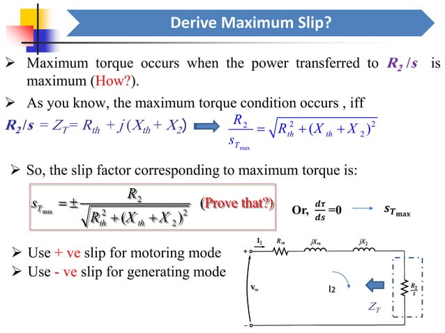 Torque - Slip Characteristic of a three phase induction motor | PDF ...