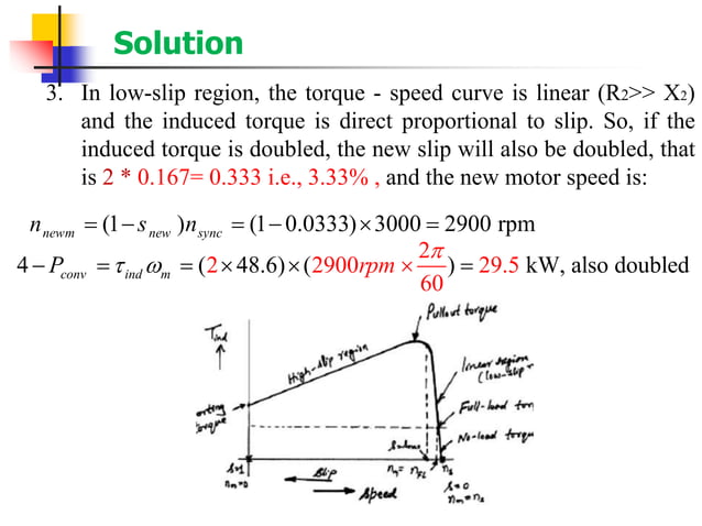 Torque - Slip Characteristic of a three phase induction motor | PDF | Computer Networking ...