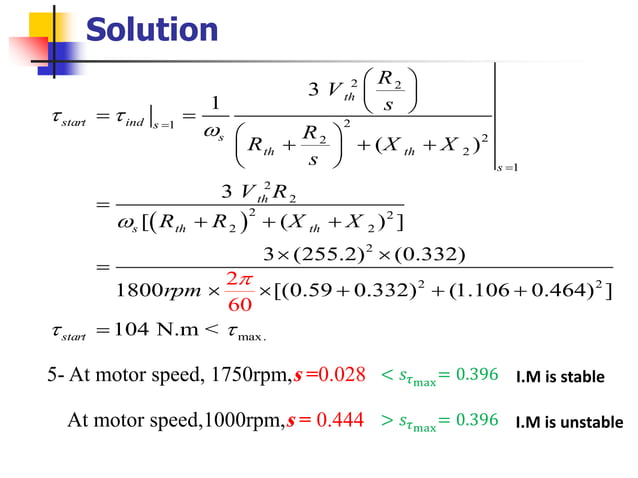 Torque - Slip Characteristic of a three phase induction motor | PDF | Computer Networking ...