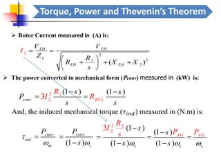 Torque - Slip Characteristic of a three phase induction motor | PDF