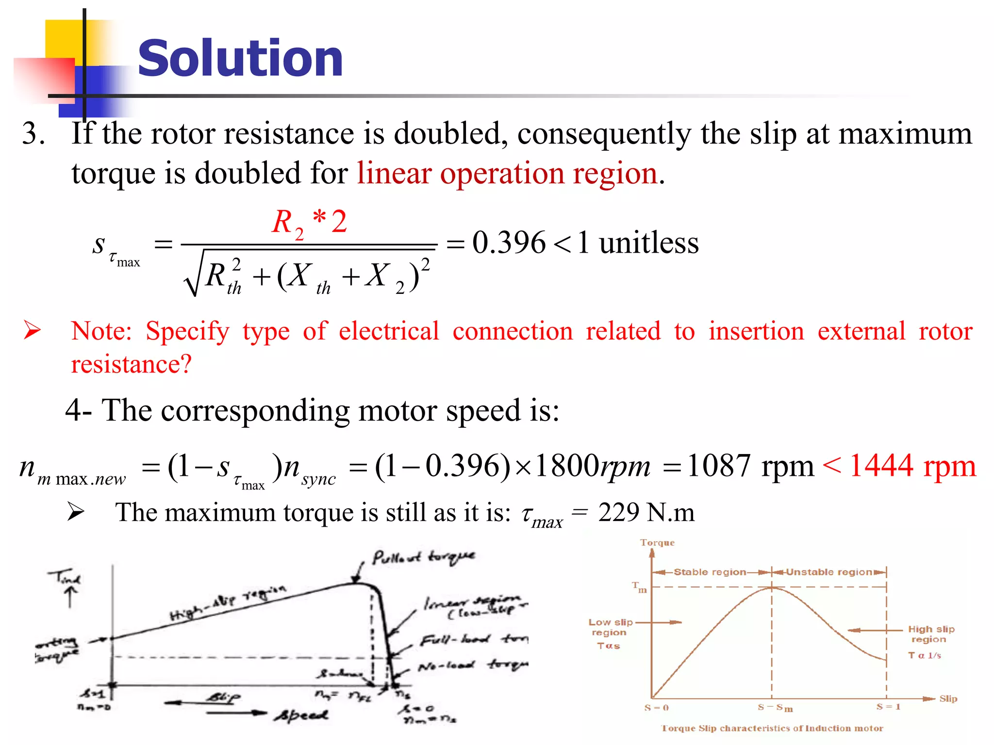 Third lecture of a three phase induction machine | PPT
