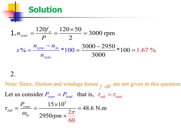 Third Lecture Of A Three Phase Induction Machine Ppt