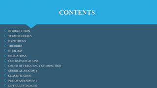 THIRD MOLAR IMPACTIONS and its management | PPTX