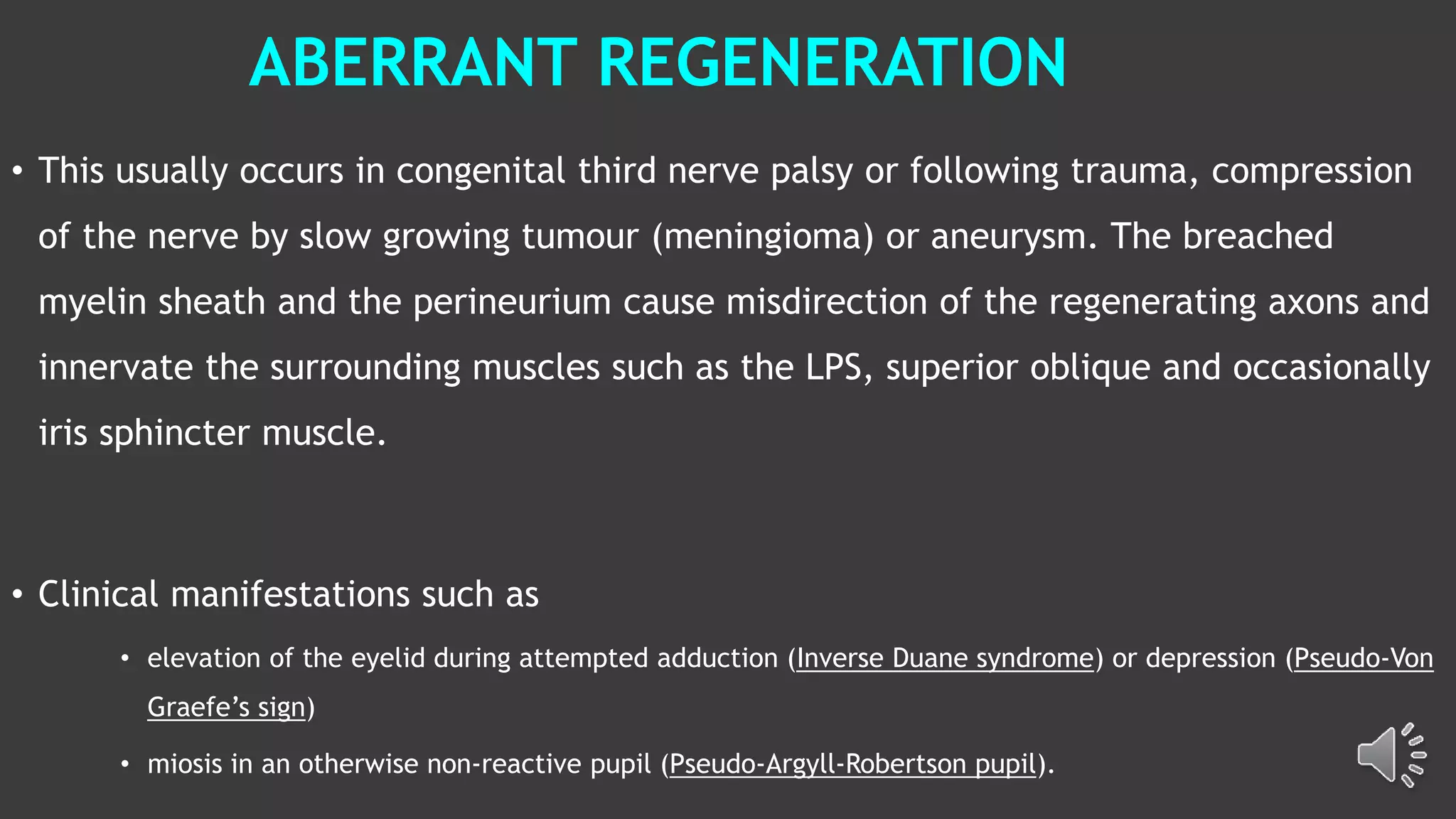 Third nerve- functional anatomy and clinical features | PPTX