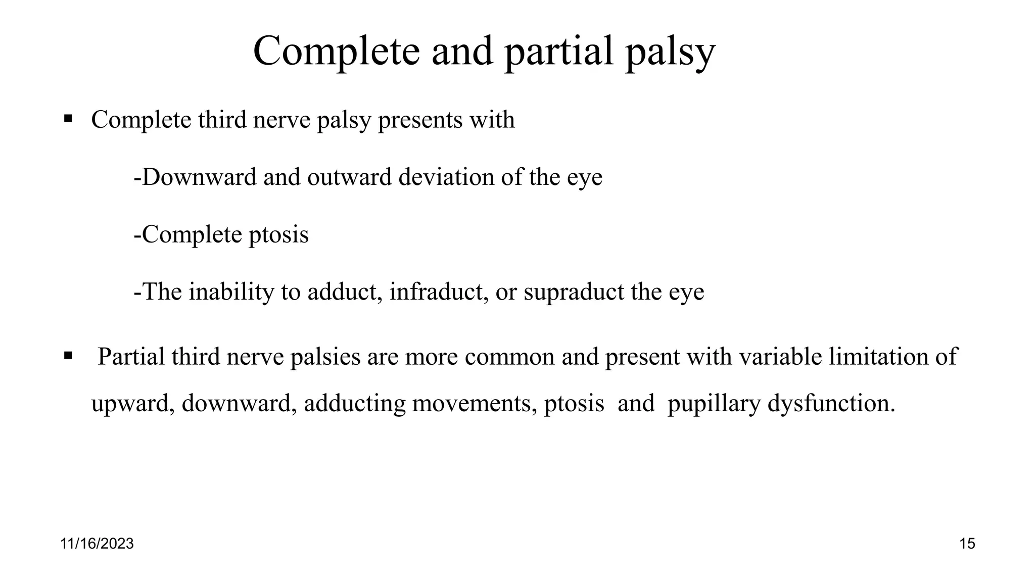 Third nerve palsy.pptx