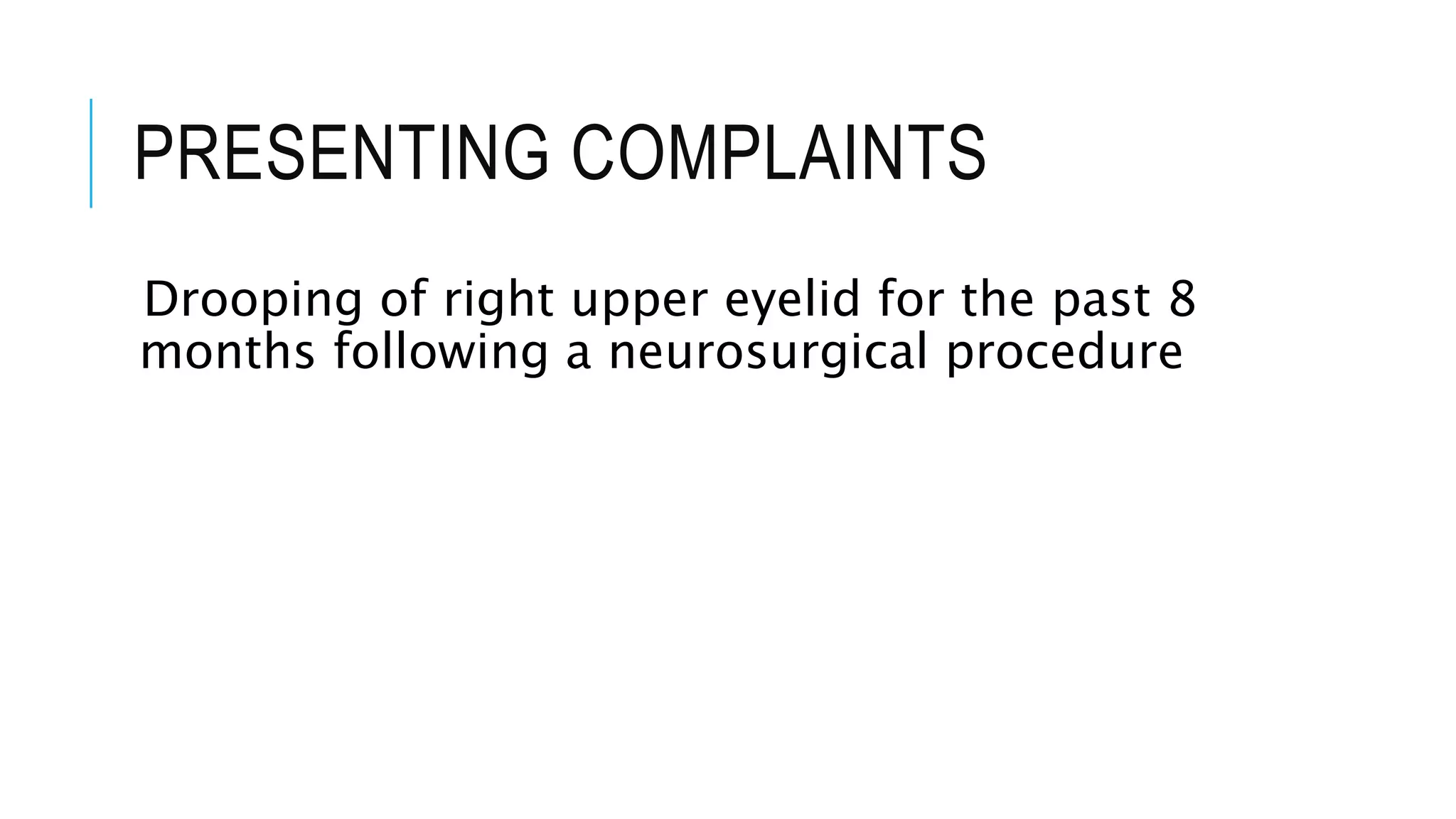 THIRD NERVE PALSY CASE PRESENTATION 2.pptx