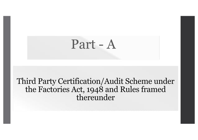 Third Party Audit/Certification Sheme | PDF | Industrial Property | Real Estate