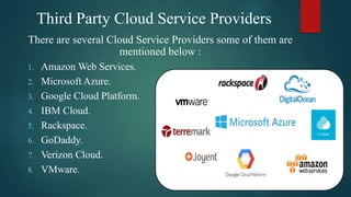 Third party cloud services cloud computing | PPTX