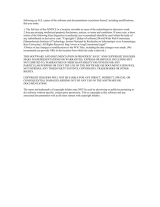 Third party license | PDF