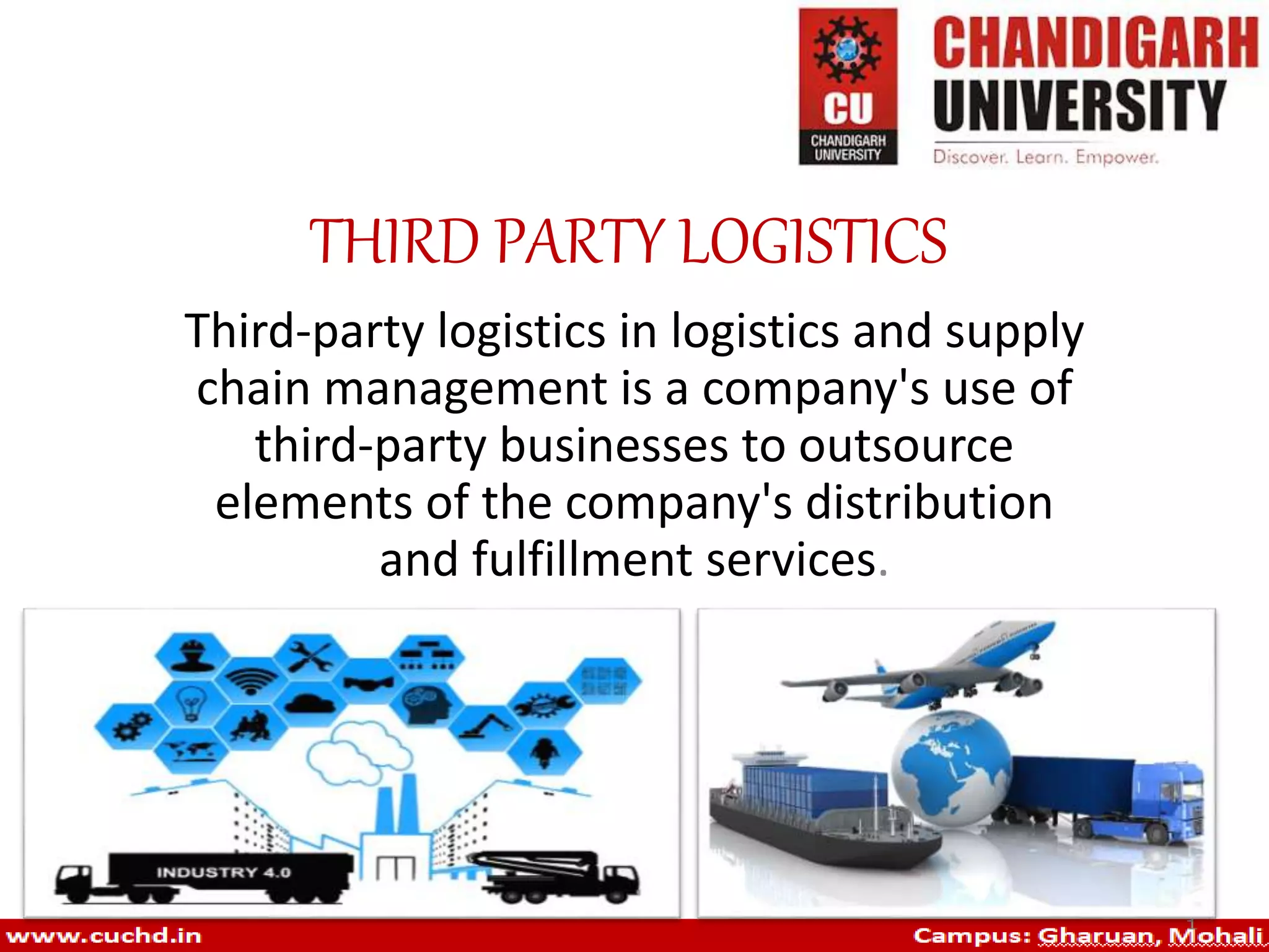 Third party logistics(3 pl) by selbin | PPT