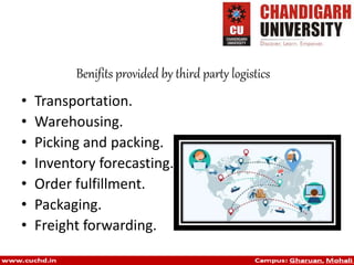 Third party logistics(3 pl) by selbin | PPTX