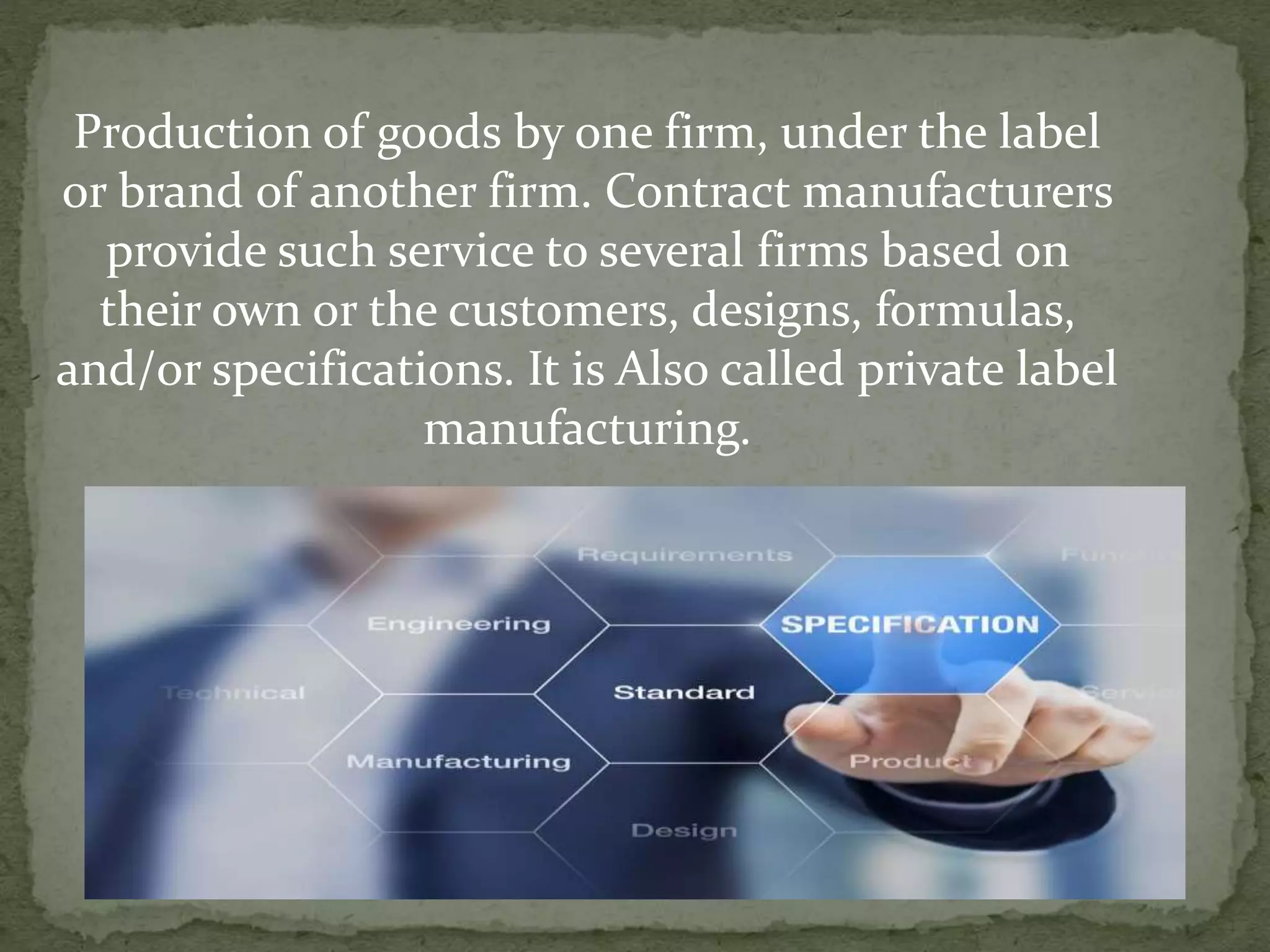 What is Contract Manufacturing? | PPTX