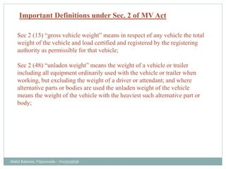 THIRD PARTY ACCIDENT CLAIMS – IMPORTANT SECTIONS UNDER MOTOR VEHICLES ...