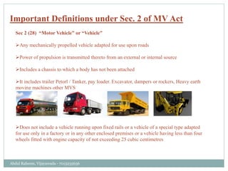 THIRD PARTY ACCIDENT CLAIMS – IMPORTANT SECTIONS UNDER MOTOR VEHICLES ...