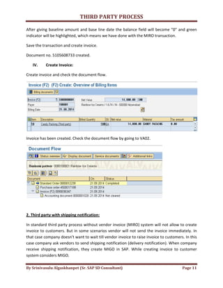 Third party process | PDF