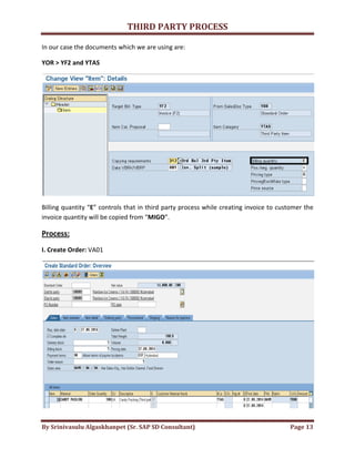 Third party process | PDF