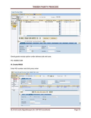 Third party process | PDF