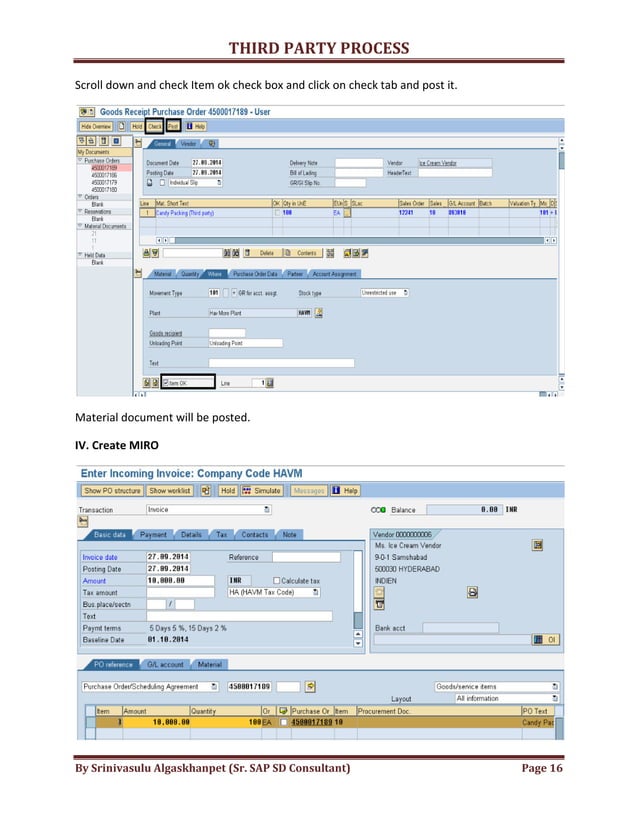 Third party process | PDF | Logistics | Business
