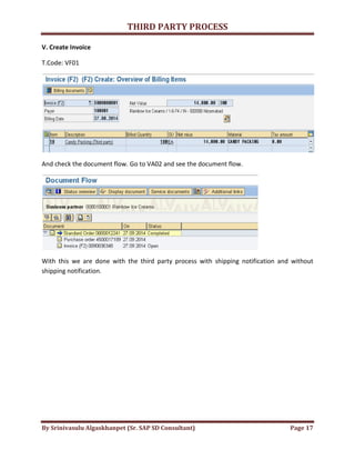 Third party process | PDF