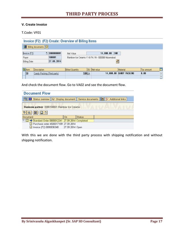 Third party process | PDF | Logistics | Business